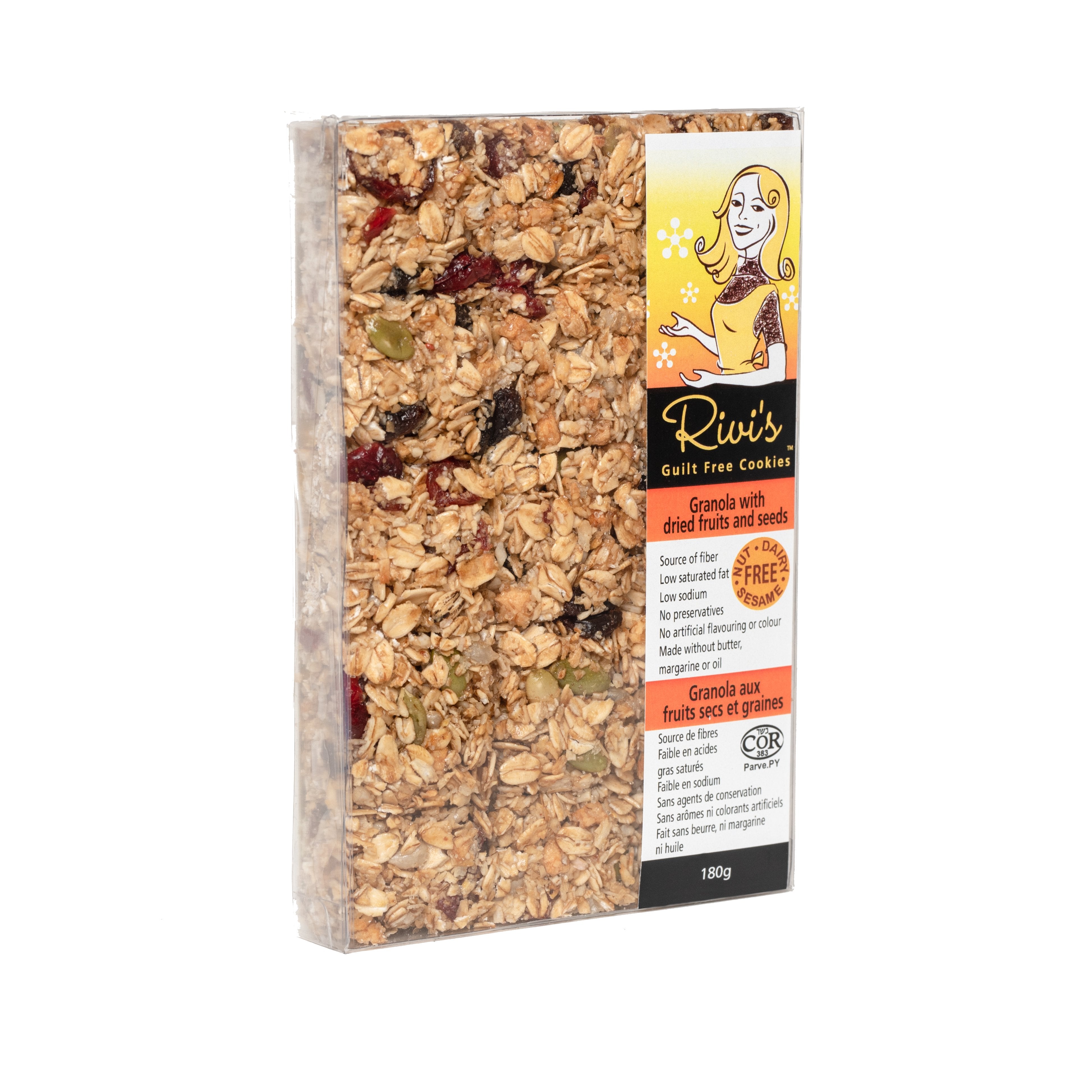 Granola Boxes (180g) – Rivi’s Guilt Free Cookies